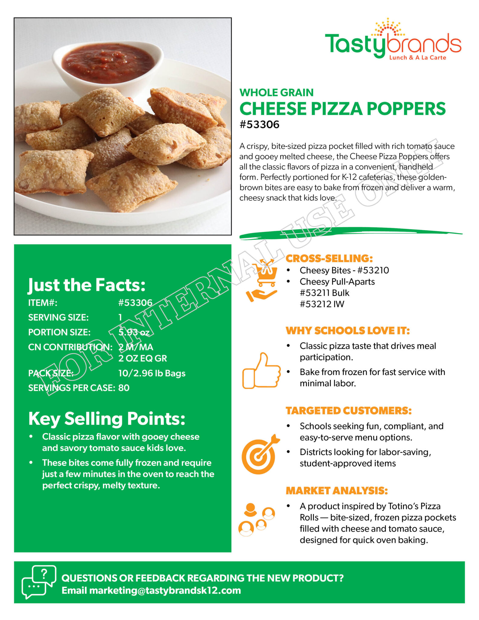 New Product Fact Sheets Archives - Tastybrands