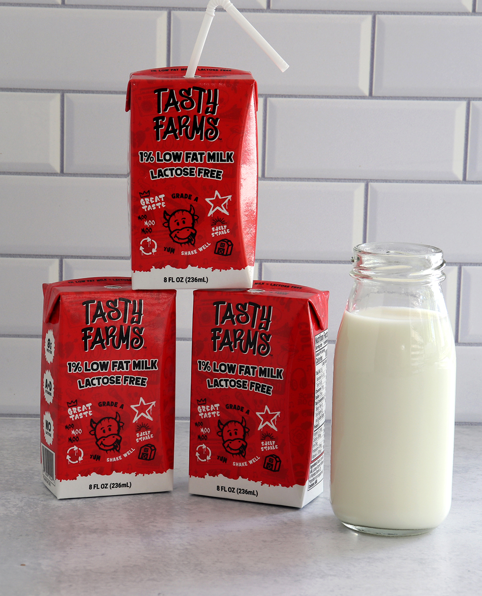 Lactose-Free Low-Fat (1%) Milk - Tastybrands #68104